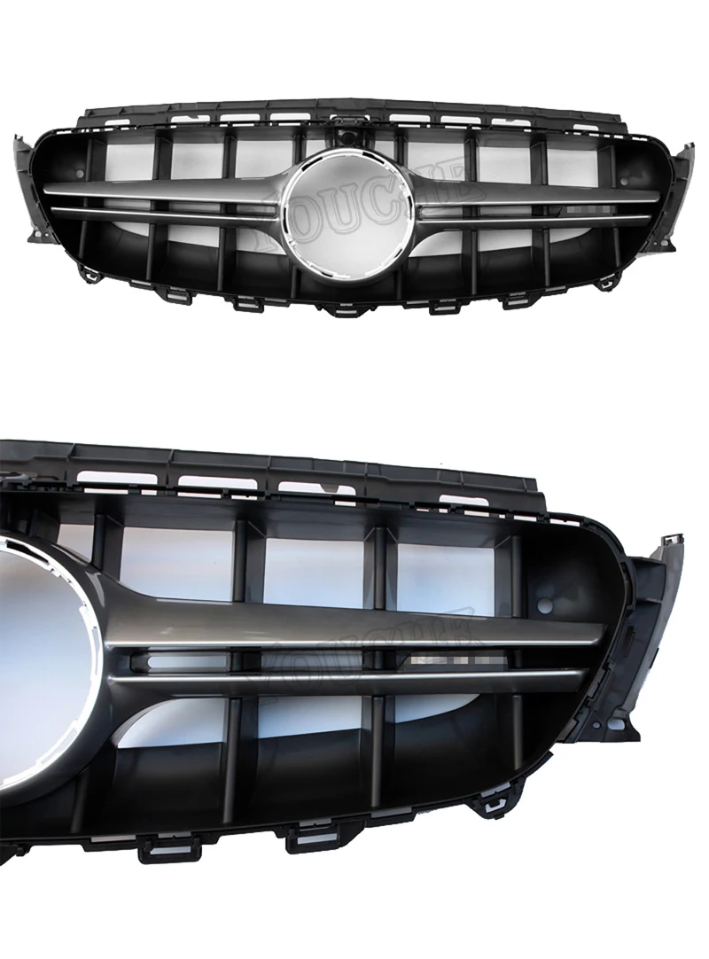 E63 Style Amg Front Bumper Grille Auto Grill For Mercedes Benz E Class ...