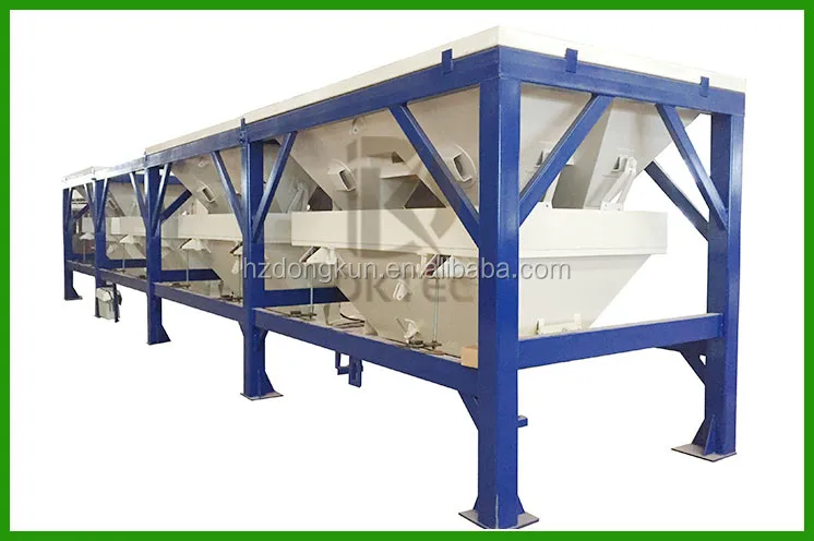 Four Bins Aggregate Batching Plant With Load Cell - Buy Aggregate Batching Plant With Load Cell ...
