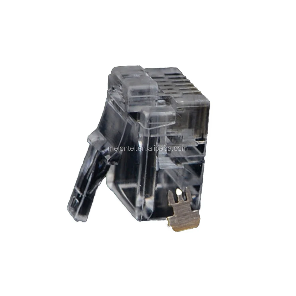 Wholesale RJ12 6P6C Male Connector CAT3 Copper Cable Plug