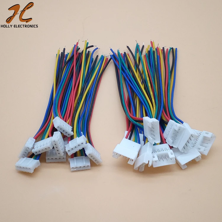 Micro Jst Ph 2.0 2p 3p 4p 5p 6pin Male Female Pcb Cable Connector Plug Connector With Wire ...