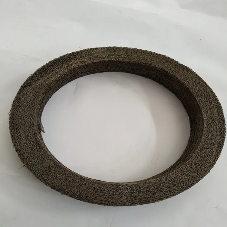 Custom Made Knitted Wire Mesh Exhaust Wire Mesh Gaskets