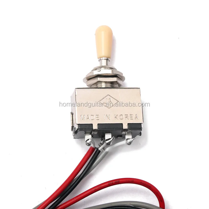 For Lp Style Guitar. Includes One 3 Way Box Toggle Switch,2 Volume And ...