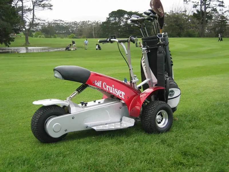 Fourstar Electric Golf Trike - 3 Wheel Trolley Cart, 1000W Motor, 25 ...