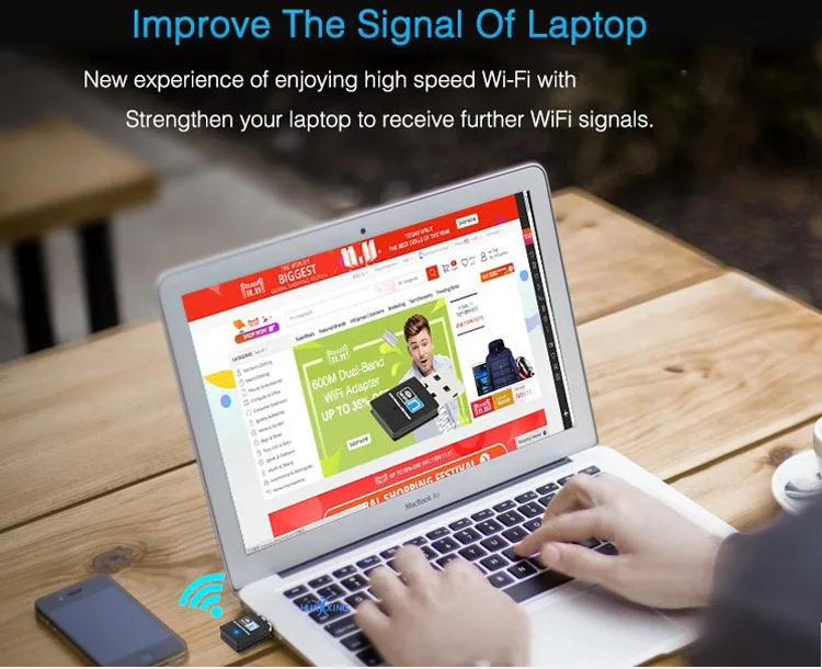 2.4ghz Wifi /300mbps Mini Usb Wifi Adapter With Realtek 8192cu - Buy Wifi Adapter With Realtek ...