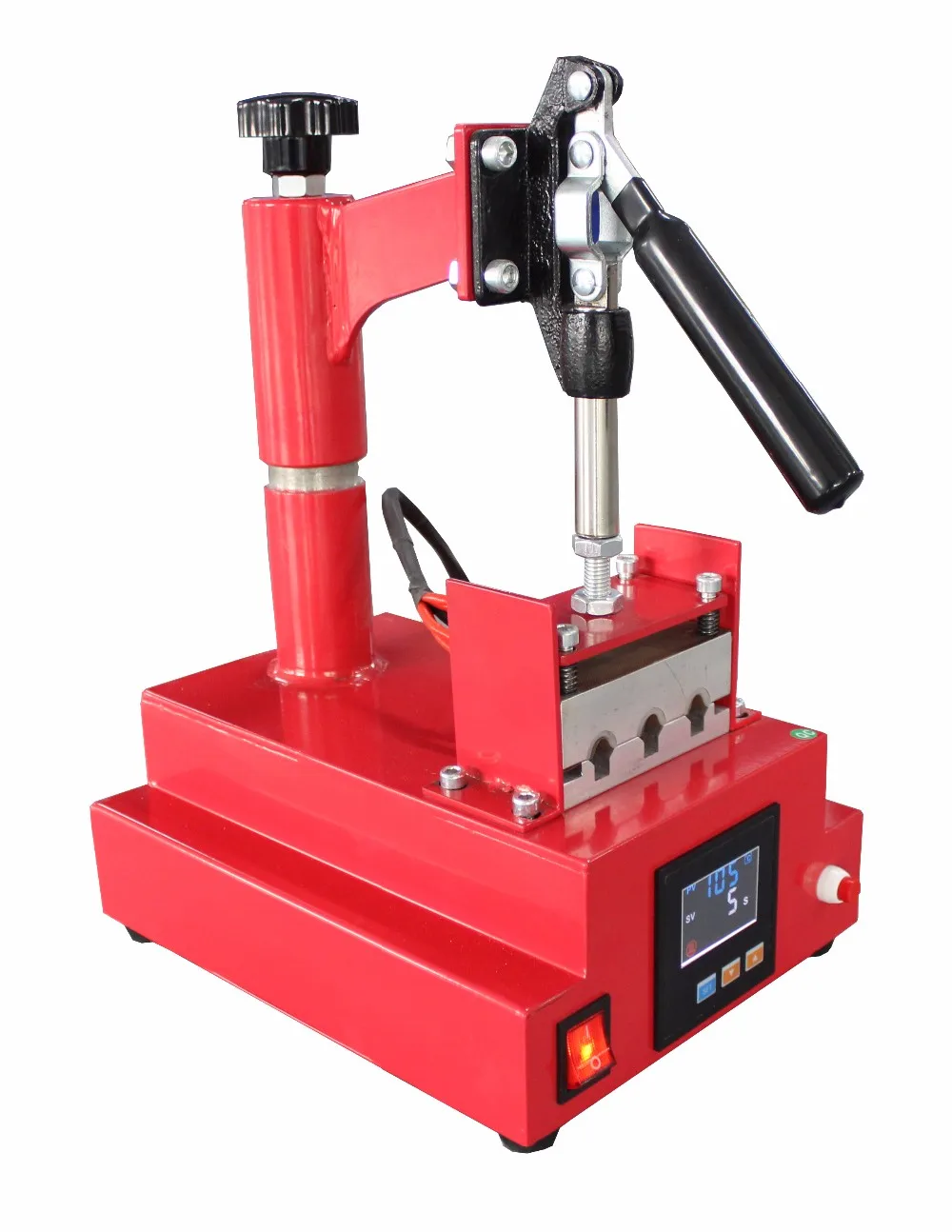 Nueva Generación De Tres Estaciones Pluma Máquina De Prensa De Calor ...