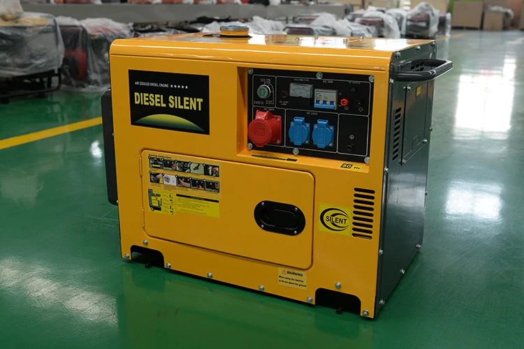 Electric 5kw Silent Diesel Generator For Home Use - Buy 5kw Silent ...