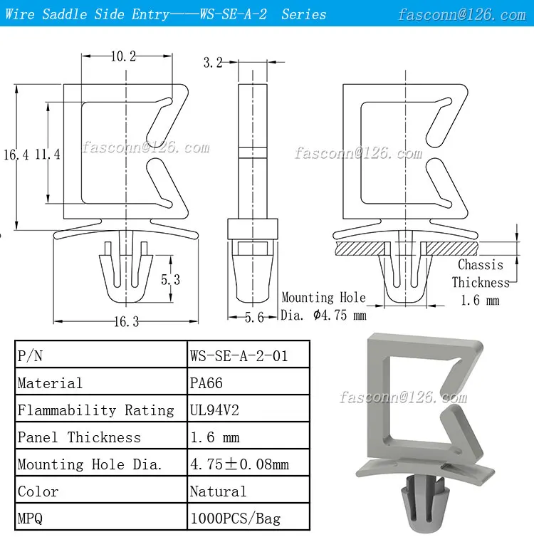 Wire Saddles Top / Side Entry - Secure and Versatile Clamps