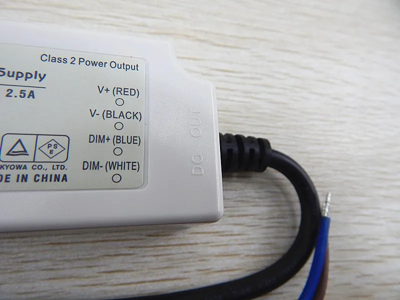 Cheap Original Meanwell LED Driver 60W 24VDC Dimmable Gp China