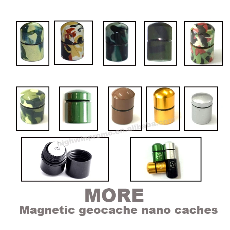 10*350 Mm Waterproof Nano Logs - Perfect for Geocaching