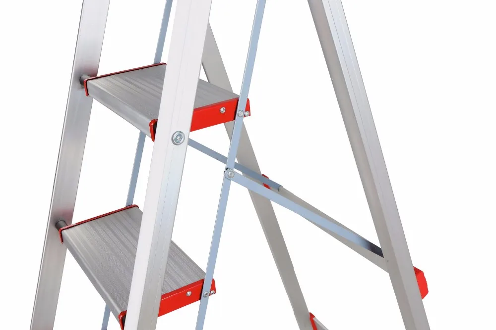 Anti Rust Strong Built Agility Aluminium Speed Foldable 5 Steps Stairs ...