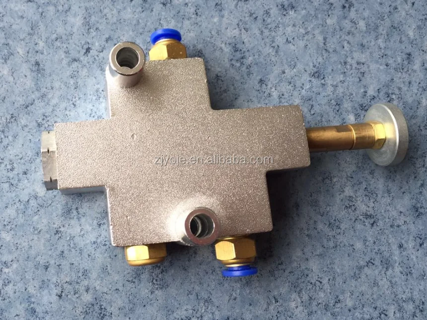 Fuel Tank Truck Part Aluminum Pneumatic Control Valve / Pneumatic ...