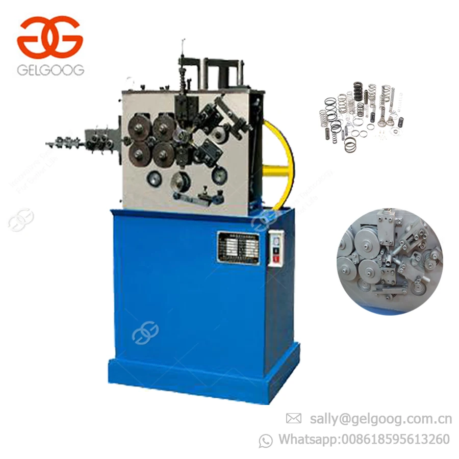 Hot Sale Automatic Computerized Wire Spring Roll Making Machine Spring ...