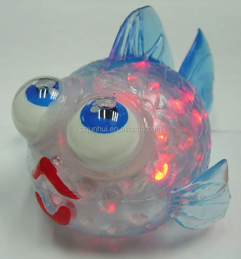 Cute Eyes Kids Light Up Rubber Toy - Buy Rubber Toy,Soft Rubber Toys ...