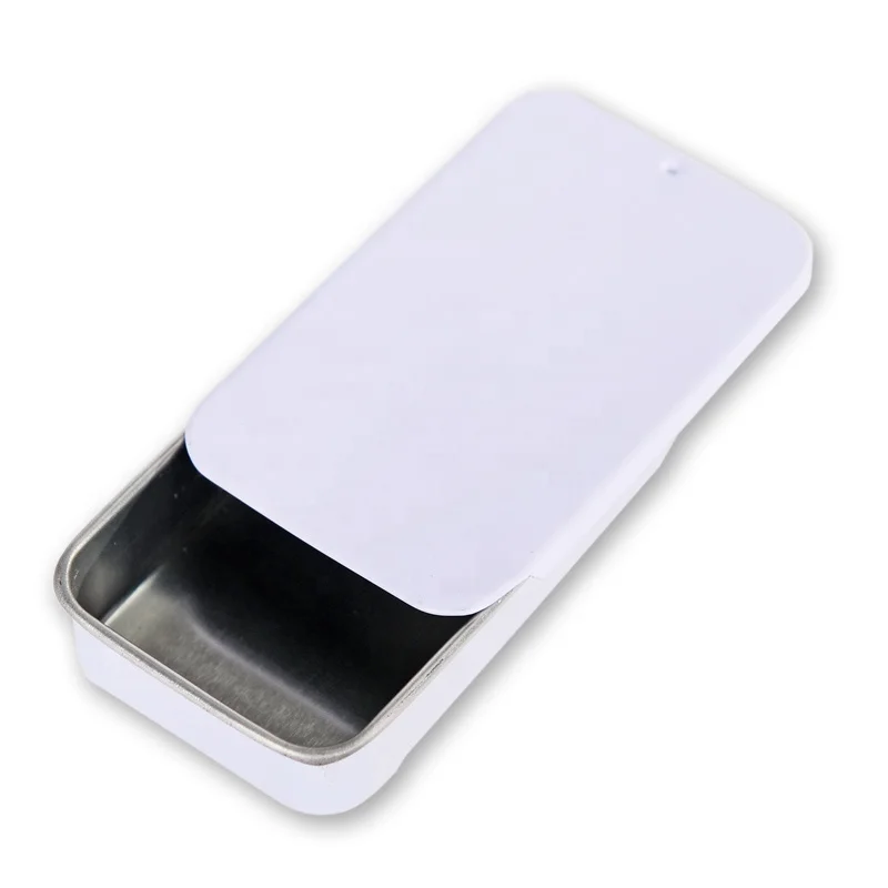 Blank Storage Mint Tin Can Packaging Small Slide Tin Box - Buy Mint Tin ...