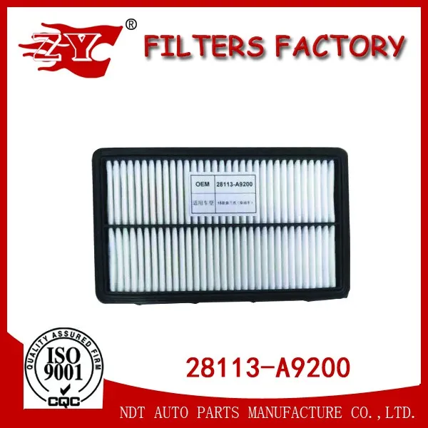28113-a9200 Auto Parts/air Filter For Car - Buy Auto Parts 28113-f8100 ...