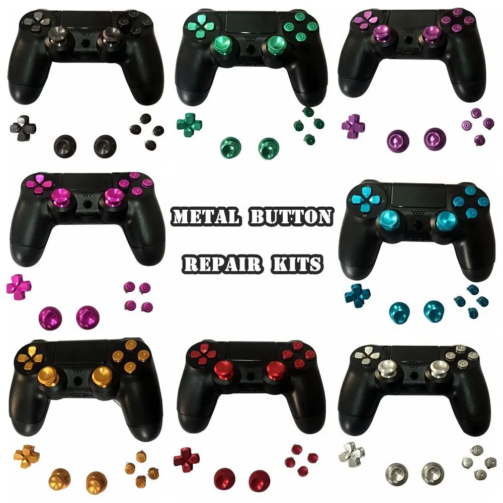 Aluminum Metal Joystick Button for PS4 Controller Mod Kit