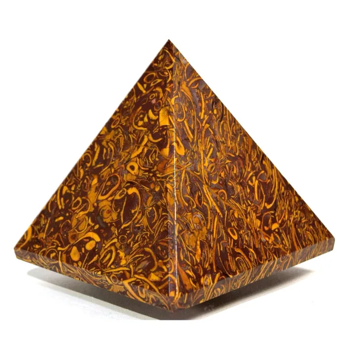 Mass Sales Natural Golden Silk Jade Quartz Crystal Pyramid Point ...