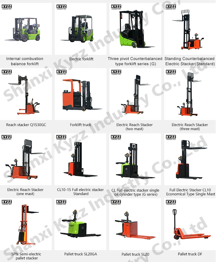 Spn 2 Ton Mini Design Lightweight Forklift Used Electric Pallet Stacker ...