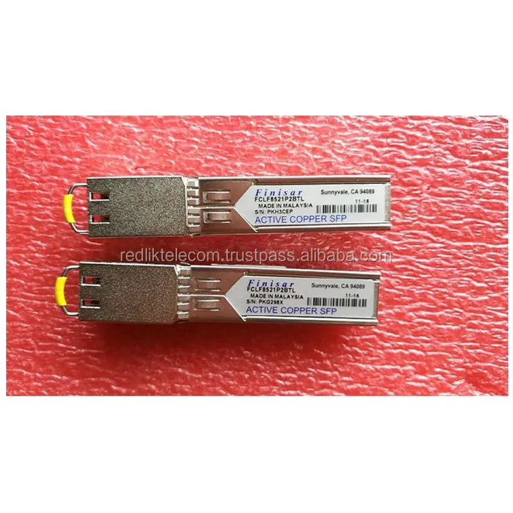 Finisar Sfp-ge-t 1000base-t Sfp Rj45 100m光收发器34100052 Fclf8521p2btl ...