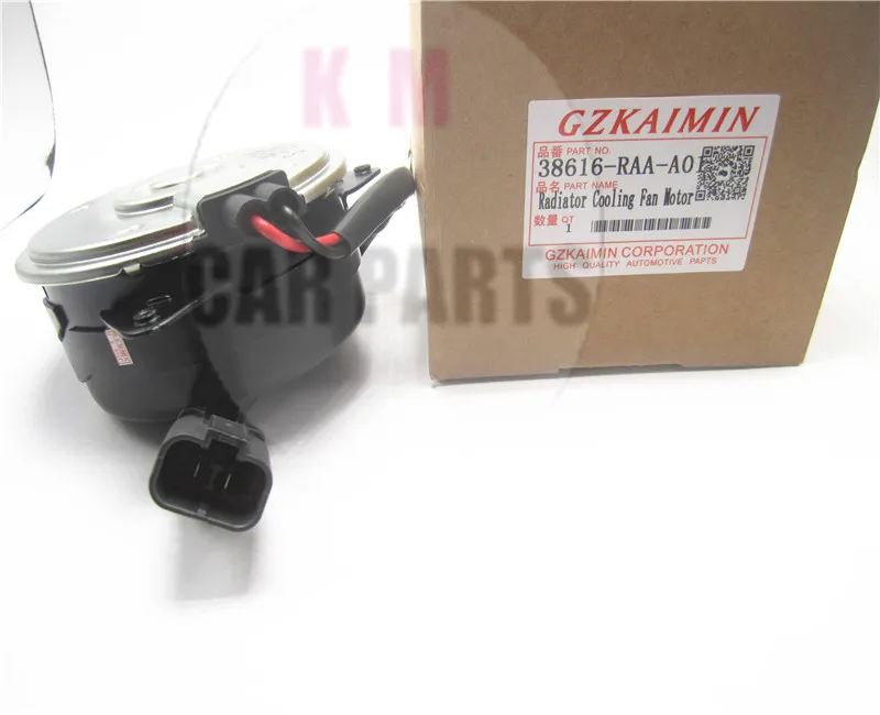 Hon-da A-ccord 2.4L 2003-2007 新型散热器冷却风扇马达 38616-RAA-A01 38616RAAA01 ...