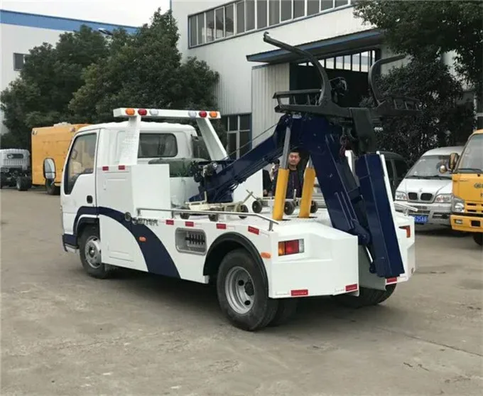 Sinotruck Howo 3 Tons Cheap Best Rotator Rollback Wrecker Tow Truck On ...