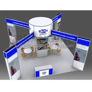 6m*6m Standard Exhibition Shell Scheme Aluminum Booths - Buy Exhibition ...