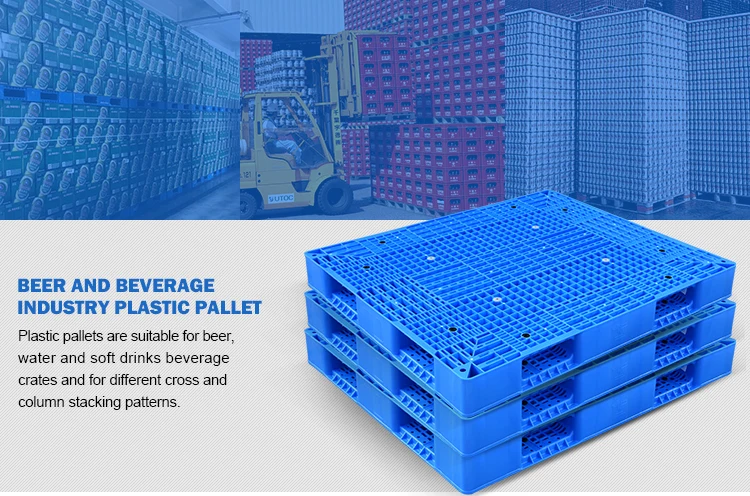 Reversible Plastic Pallets For Beverage Beers Stacking - Buy Beer And ...