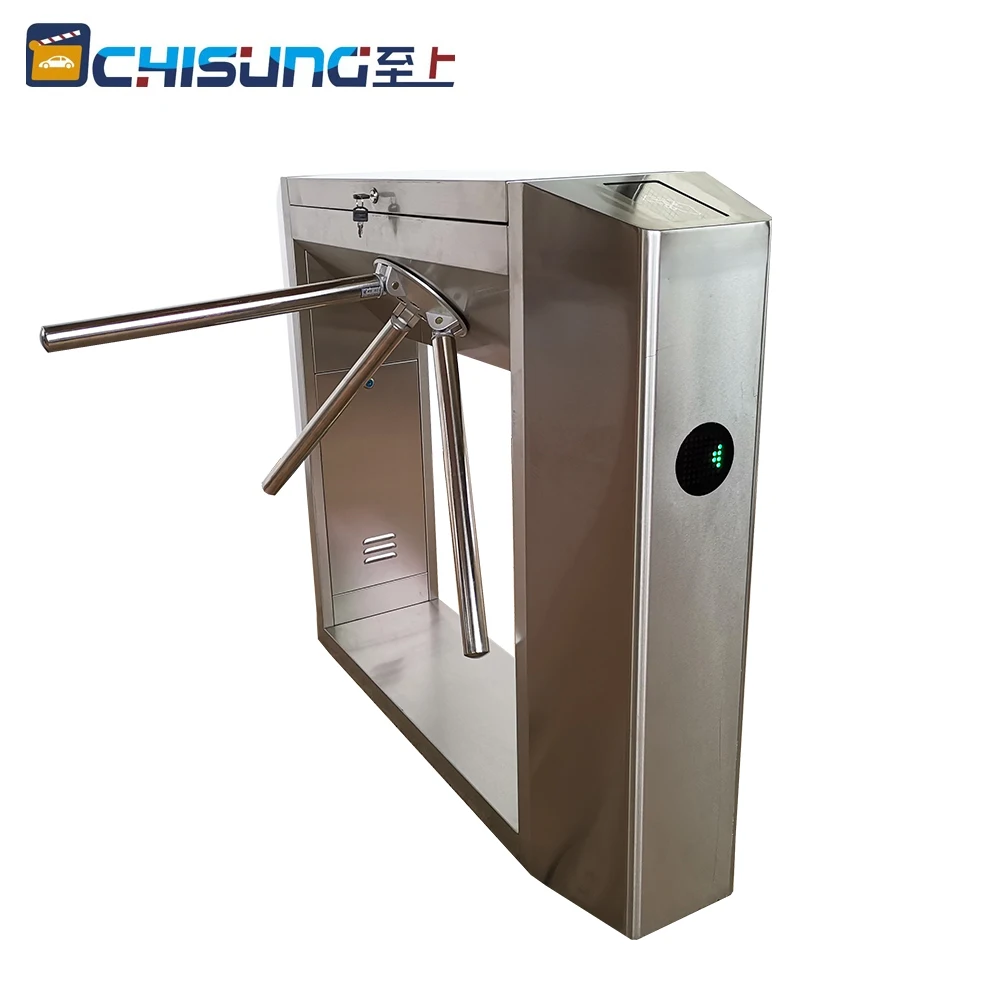 Security Automatic Fingerprint Access Control Turnstile Tripod ...