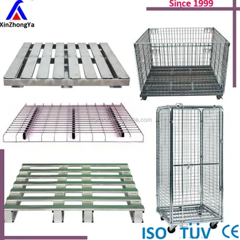 Steel Pallet/stackable Steel Crates/storage Metal Cage (l1000*w800 Mm ...