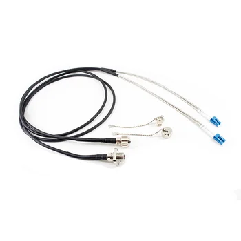 Dlc/upc Connector Multimode 2 Core Fiber Optic Patch Cord Gyfjh Cable ...