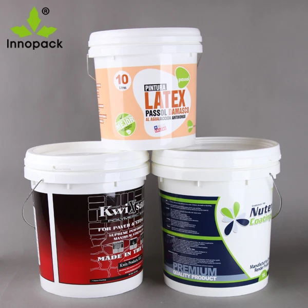 18 Liters Plastic Bucket For Storing Ink And 4 Gallon Ink Plastic Pail ...