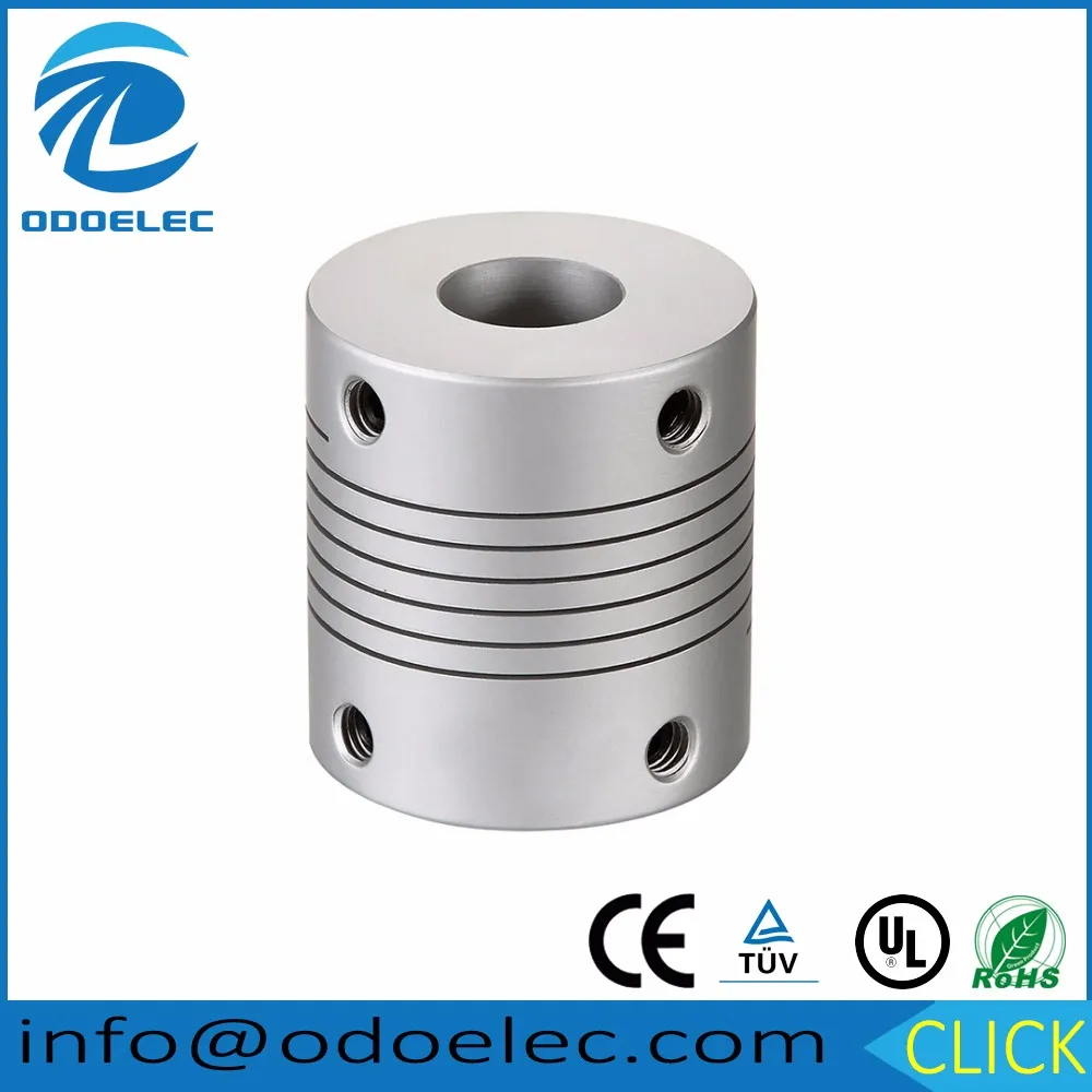 High Speed Stepper Motor Flexible Spring Encoder Shaft Coupling - Buy ...