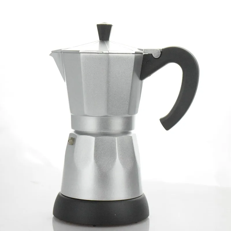 B11-900 Silver Color 220~240v 6 Cups Portable Espresso Mocha Coffee ...