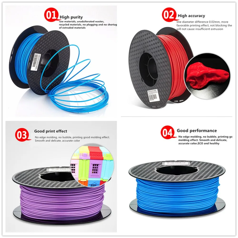 Premium Pla Wood Filament For 3d Printer Filament Flexible Plastic Rods ...