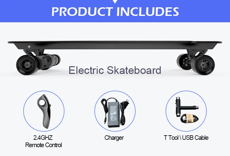 2018 Motorized Elektrik Skateboard,Outdoor Electrical Board,Electric ...
