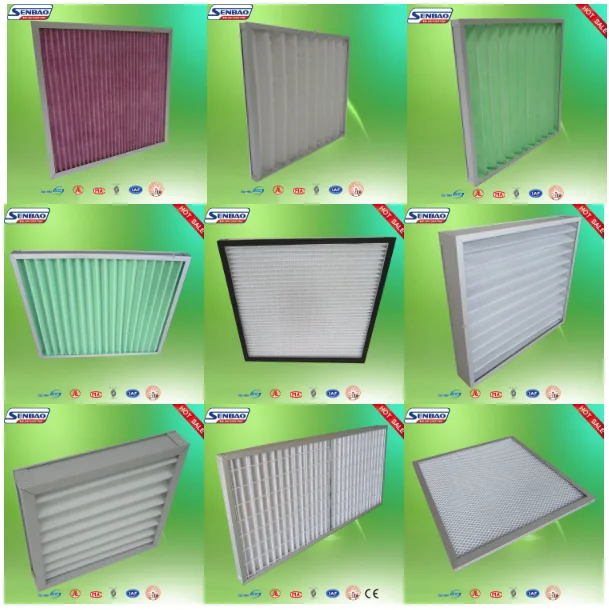 Washable Air Filter G4 EU4 - Synthetic Fiber & Aluminum Frame