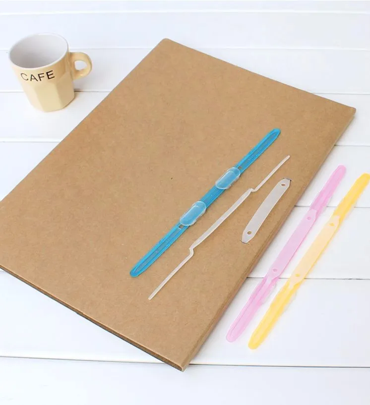 Kraft Folder Hard 2 Holes File Paper Folder,High-quality Hanging File ...