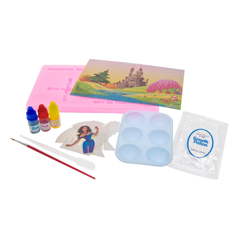 Diy Magic Growing Paper Tree Toys For Kids Edu Science Crystal Growing ...