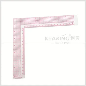 Kearing L - Square Ruler 12'' & 26cm Plastic Ruler L Shape ( Sandwich ...