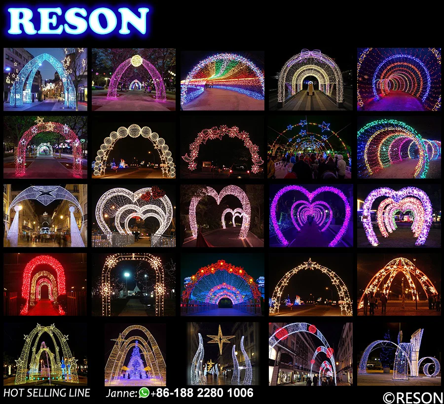 Led Illuminated Wedding Lights Decoration Heart Shaped Arches - Buy ...