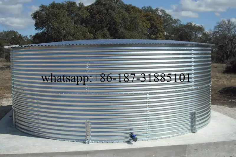 100m3 Water Tank Use Corrugated Steel Pipe Culvert - Buy Corrugated ...