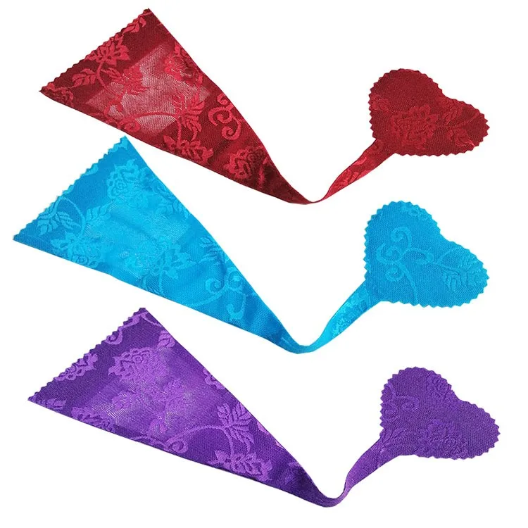 Sexy Sticky Silicone Lace Seamless Invisible Self Adhesive C String ...