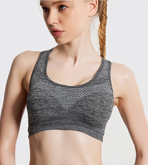 Running Cropped Top Sportswear Push Up Yoga Tops Women Fitness Low Cut Sports Bra - Buy Low Cut ...