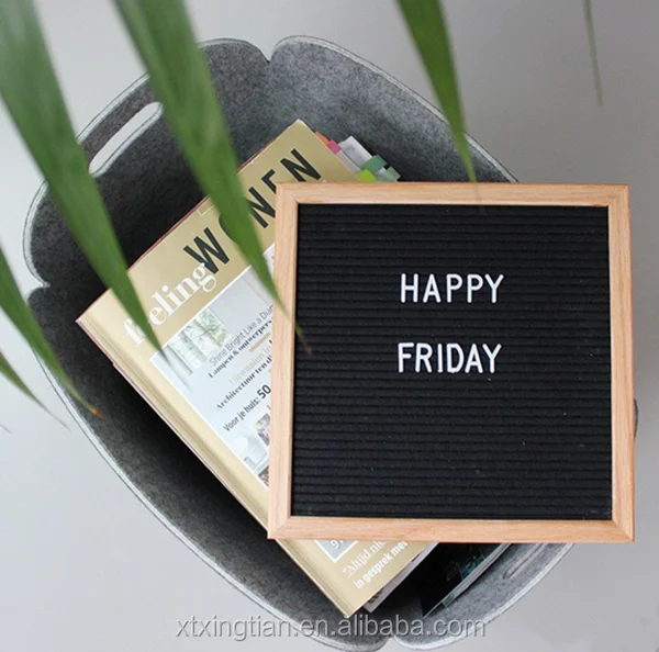 Felt Letter Board With Many Felt Color,Changeable Black Felt Letter ...