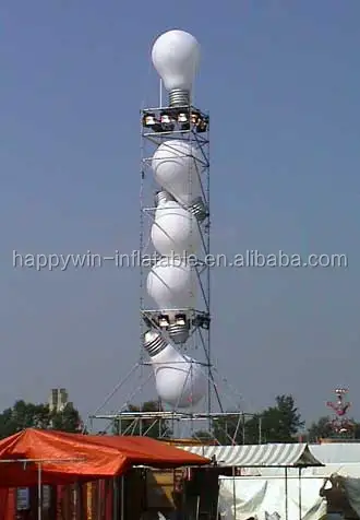 Large Inflatable Light Bulb Balloon Pvc Inflatable Giant Bulb Model ...