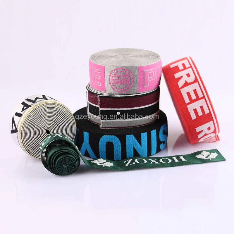 Custom Logo Underwear Elastic Waist Bands For Boxer - Buy Elastic Bands ...
