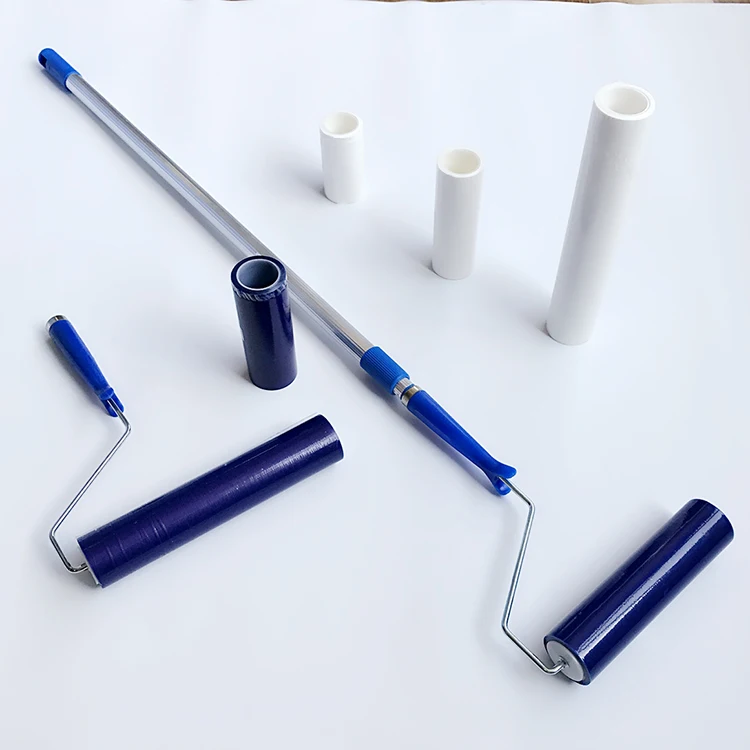 Jujie White Blue Remove Dust High Tackiness Sticky Roller Refill ...
