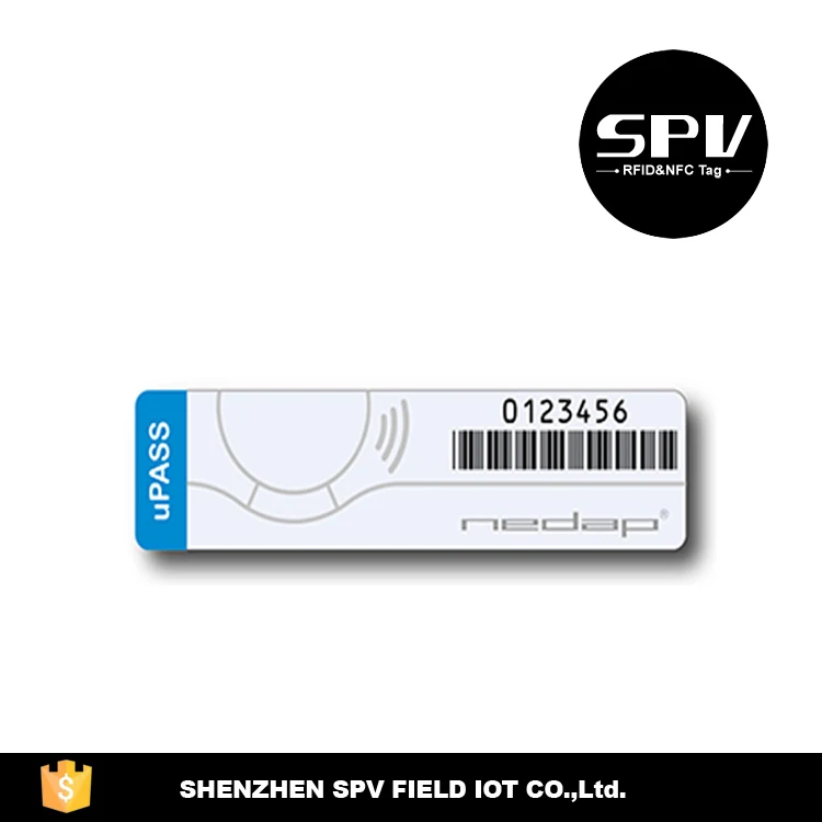 High Security Long Range Vehicle Sticker Tag UHF RFID