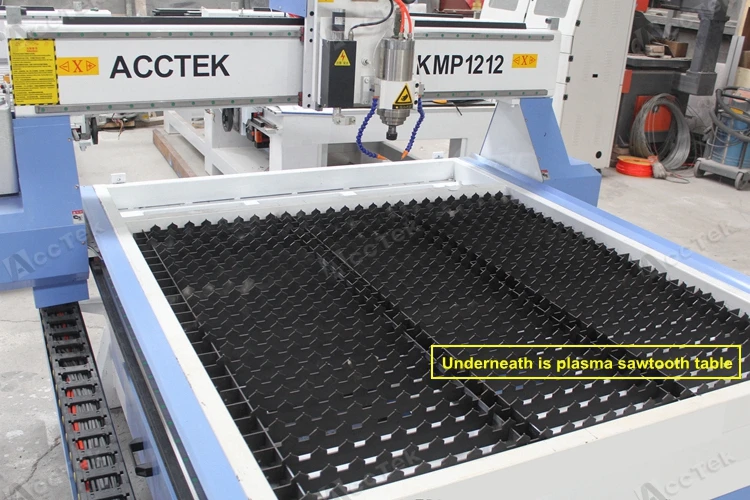 Double Heads Mini Cnc Router 1212 Combining Metal Cutting Plasma ...