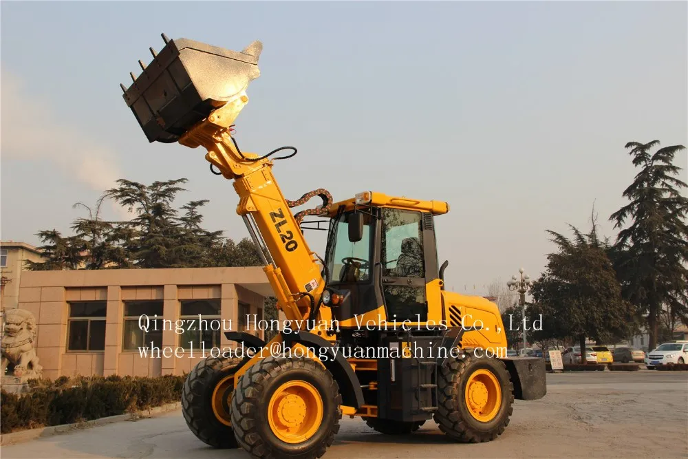 New Telescopic Boom Wheel Loader Hy2000 With 4.5m Lifting Height. - Buy ...